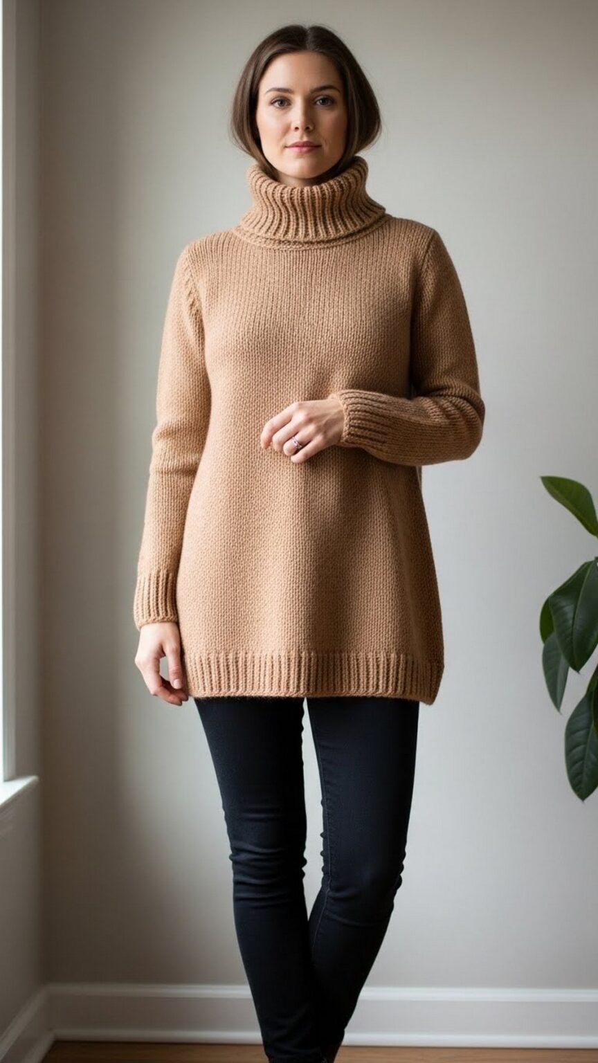 14 Crochet Turtleneck Sweater Patterns - Yarn Nest Studio